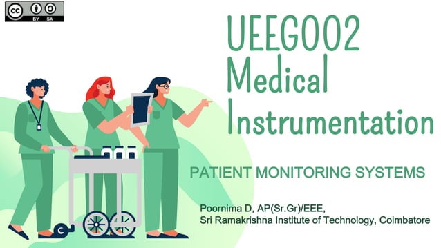 Medical instrumentation- patient monitoring systems | PPTX