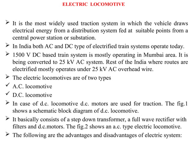 Traction Why do we need traction? Requirements of an IDEAL Traction ...