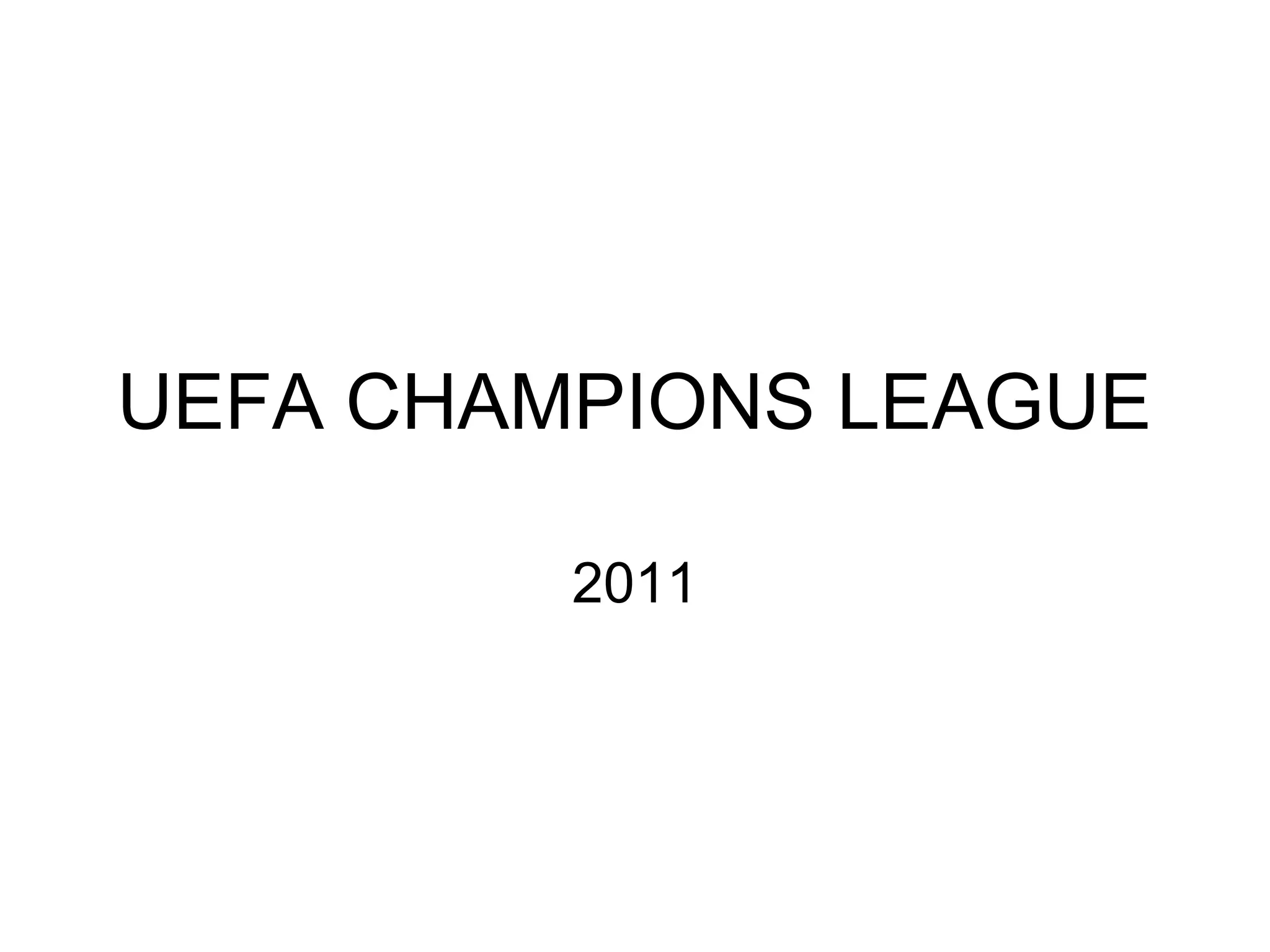 Uefa champions league | PPT