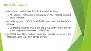 Uefi and bios | PPTX