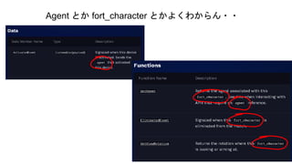 [UEFN_Verse] Player and agent and fort_character | PPTX