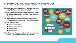 Modeling 30% online & 70% face-to-face learning | PPTX