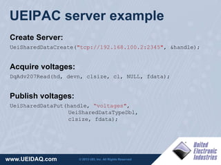UEIPAC HMI | PPTX | Internet | Computing