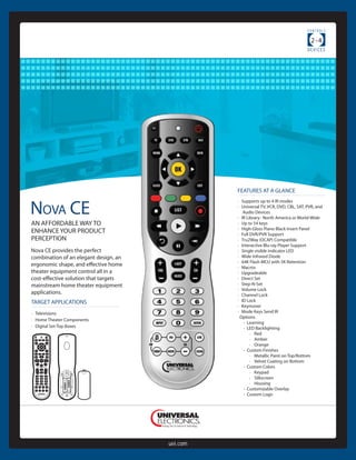 Uei Remote Controls | PDF