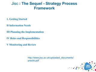 Uel information strategy development implementation v2-ac | PPTX