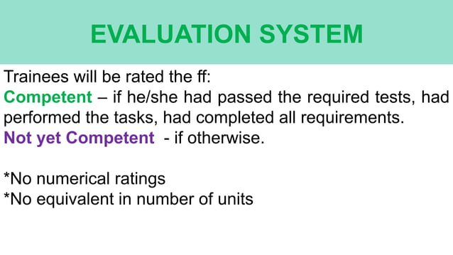 competency based training power point .pptx | Education