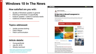 Insights into Windows 10 for the Enterprise | PPT