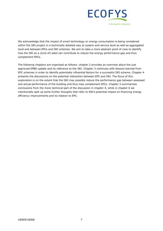 The Smart Readiness Indicator: A potential, forward-looking EPC ...