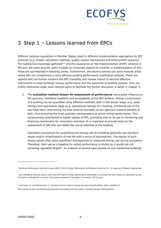 The Smart Readiness Indicator: A potential, forward-looking EPC ...