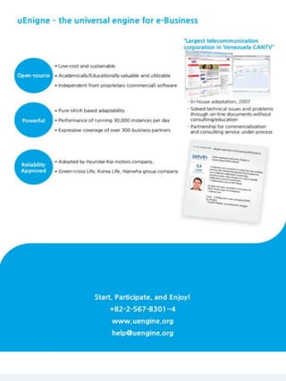 [uengine.org] uEngine Opensource BPMS introduction | PPTX