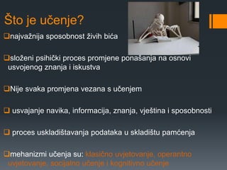 ucenje i pamcenje | PPTX