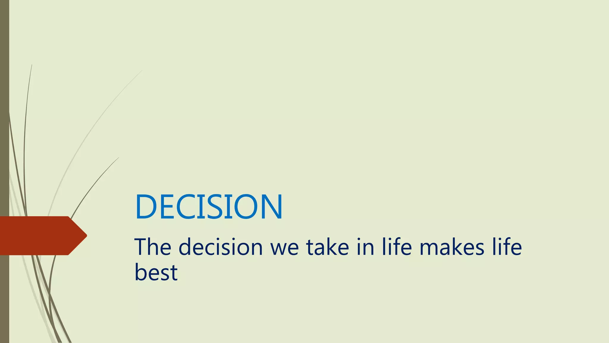 Decision | PPTX