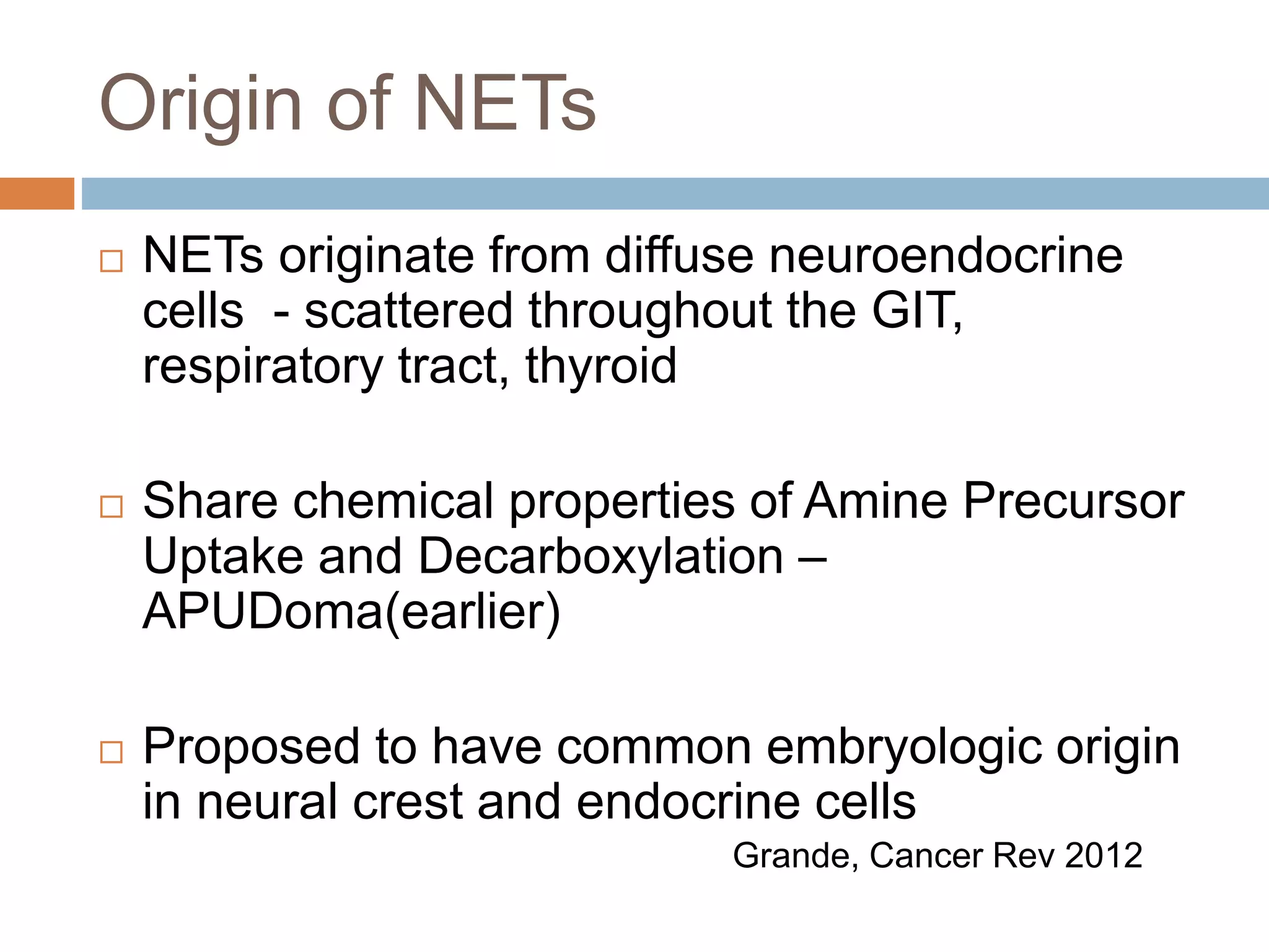pancreatic neuroendocrine tumors | PPTX