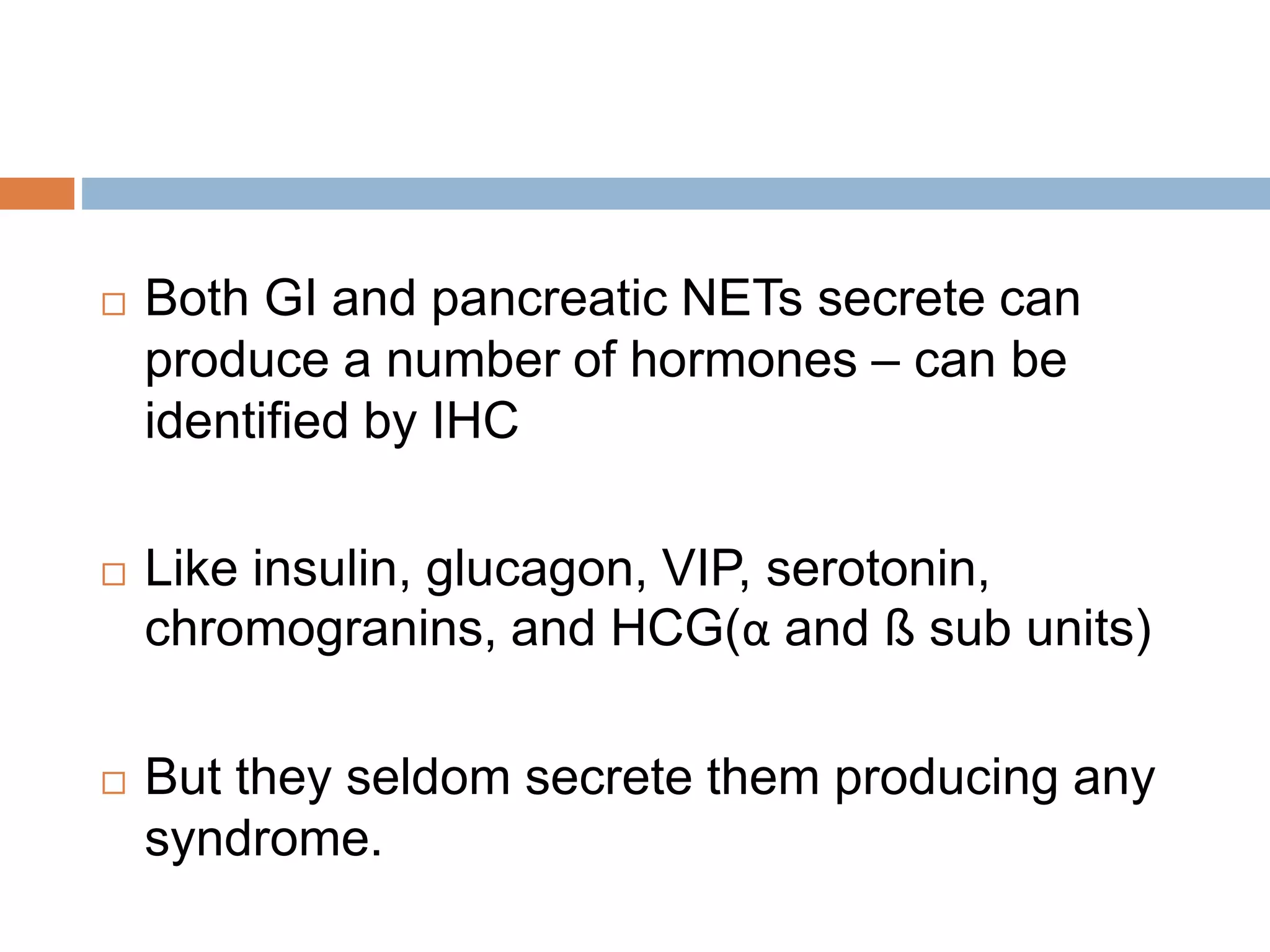 pancreatic neuroendocrine tumors | PPTX