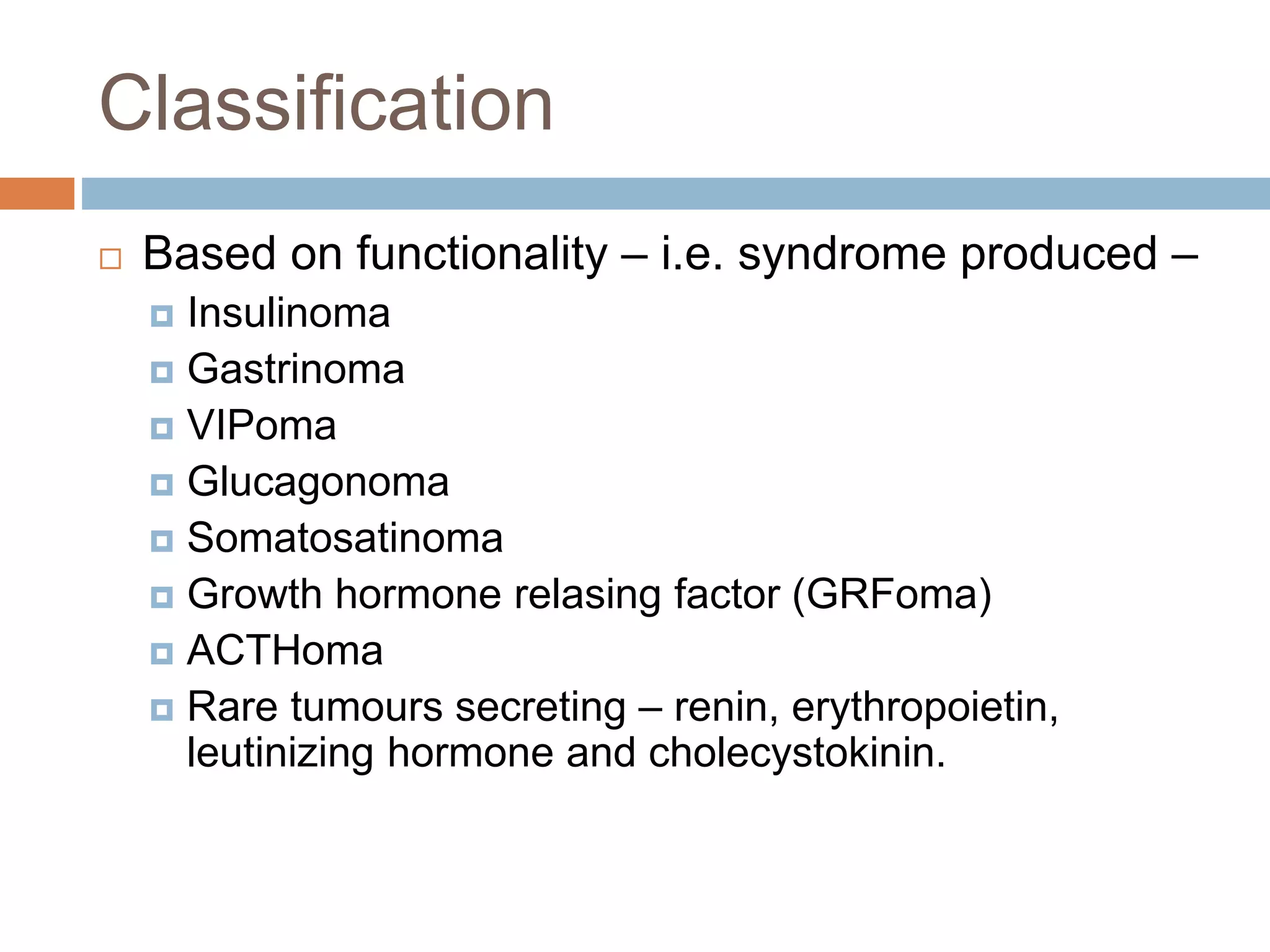 pancreatic neuroendocrine tumors | PPTX