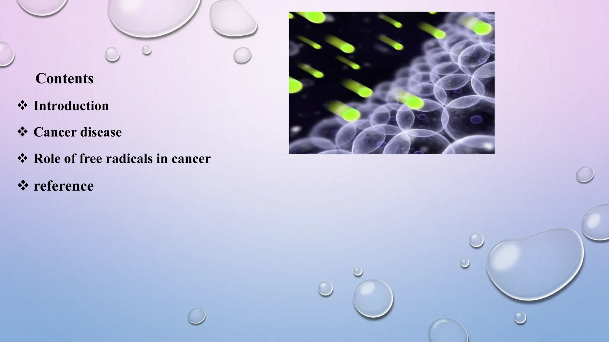 _Role_of_free_radicals_in_cancer M pharmacy Pharmacology | PPTX