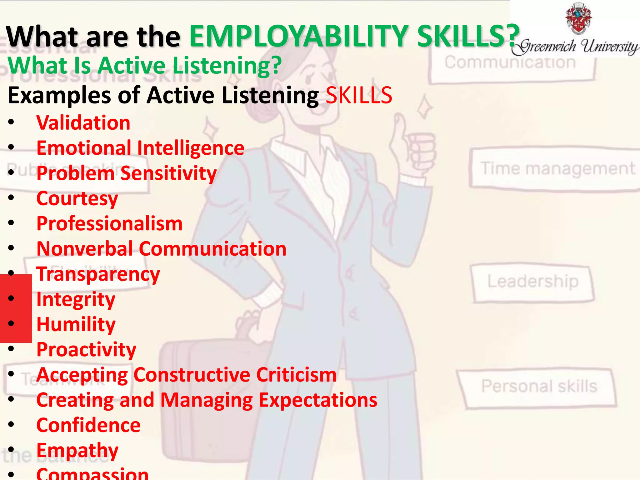 ABE LEVEL 4 FOUNDATION EMPLOYABILITY & SELF DEVELOPMENT Uesd session 07 ...