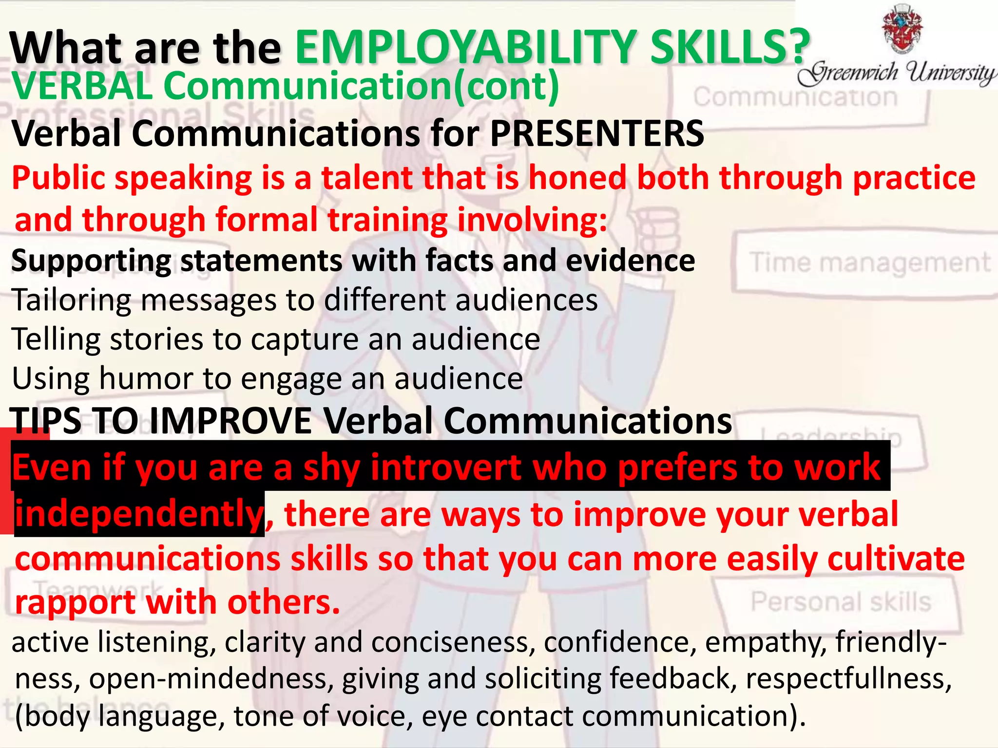 ABE LEVEL 4 FOUNDATION EMPLOYABILITY & SELF DEVELOPMENT Uesd session 07 ...