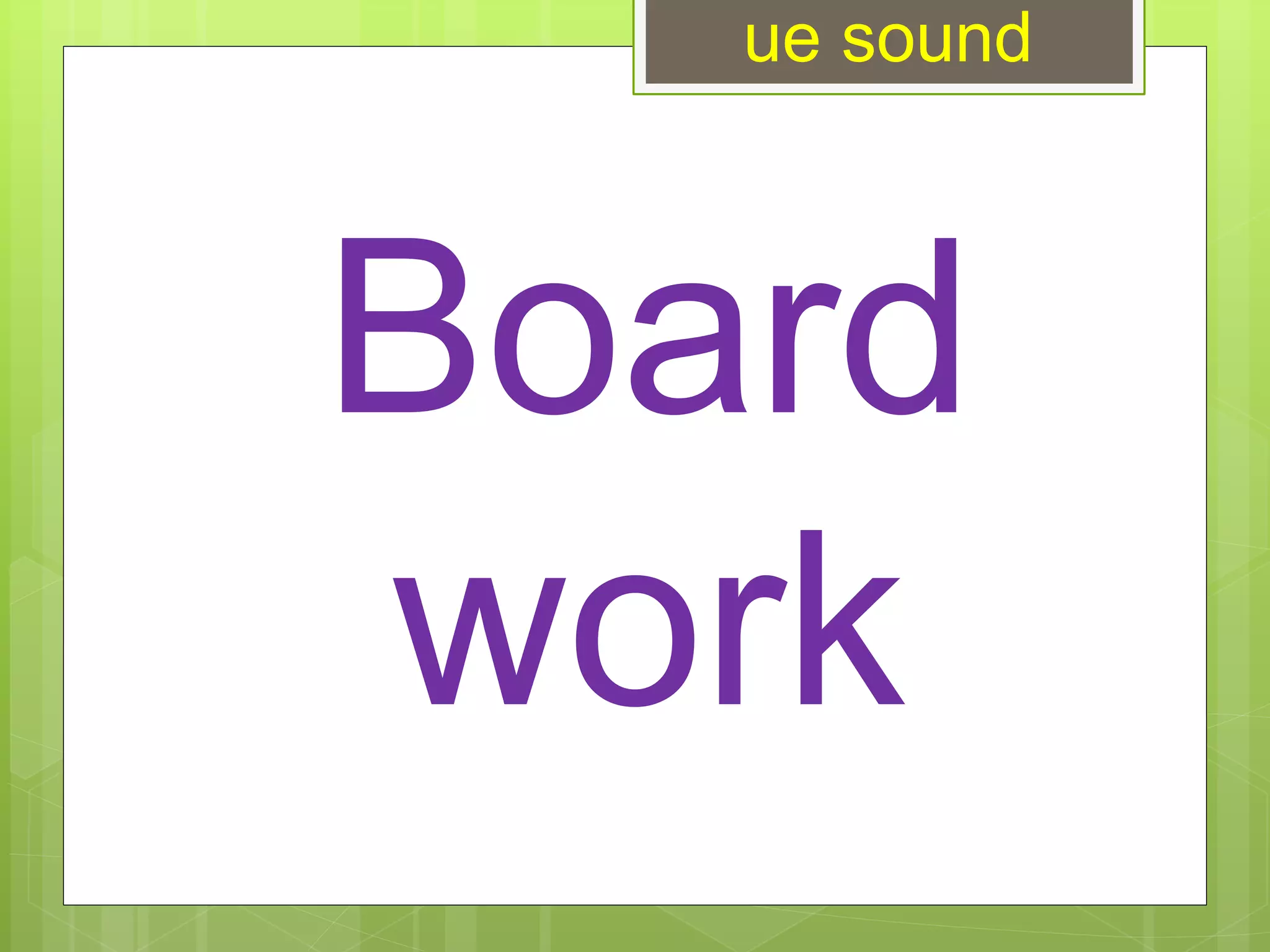 ue phonic sound | PPTX