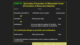 Acute Rheumatic Fever | PPTX | Ear, Nose and Throat Conditions ...