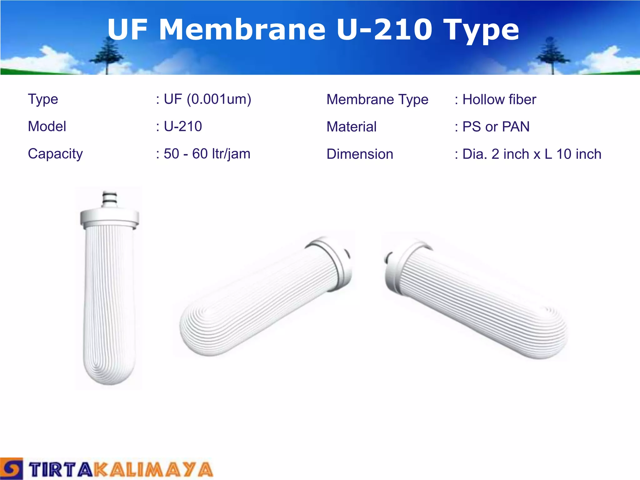 Membran Ultrafiltrasi (UF) | PPTX