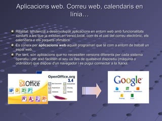 presentacio aplicacions web | PPT