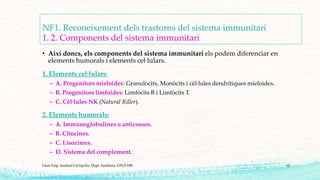 Immunitat natural i adquirida. Diferències | PPT