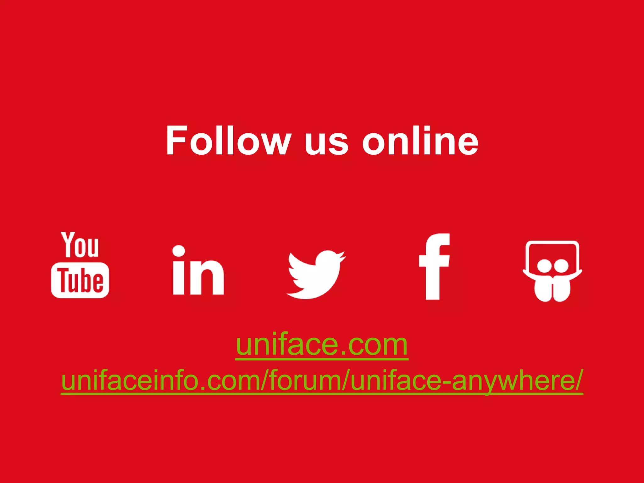 Uniface Anywhere version 5 | PPTX