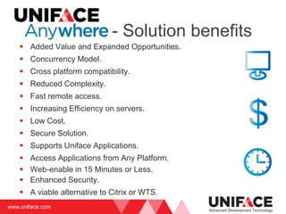 Uniface Anywhere version 5 | PPTX