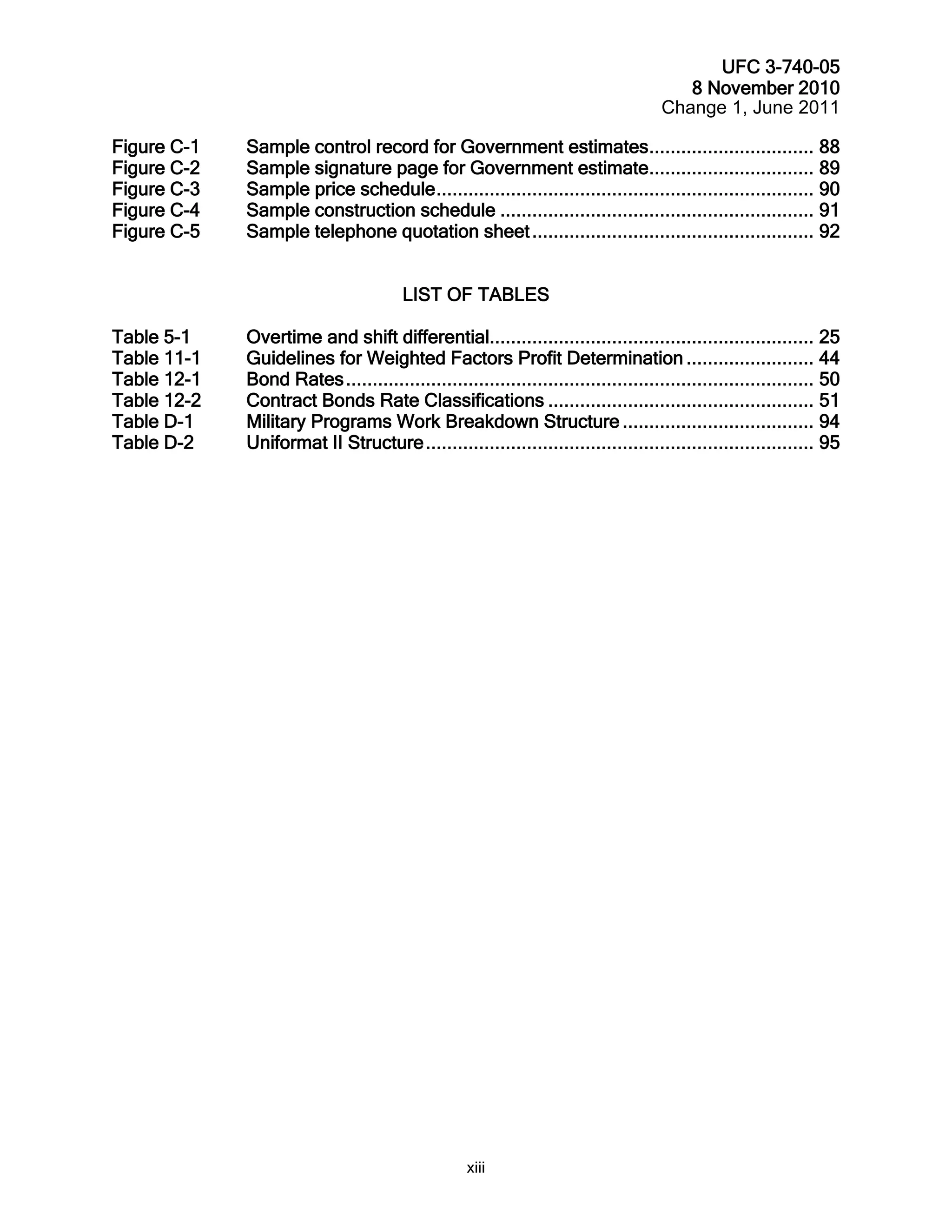 Ufc 3 740-05 handbook construction cost estimating, with change 1 | PDF