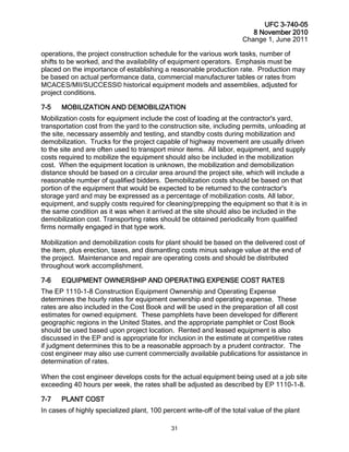 Ufc 3 740-05 handbook construction cost estimating, with change 1 | PDF