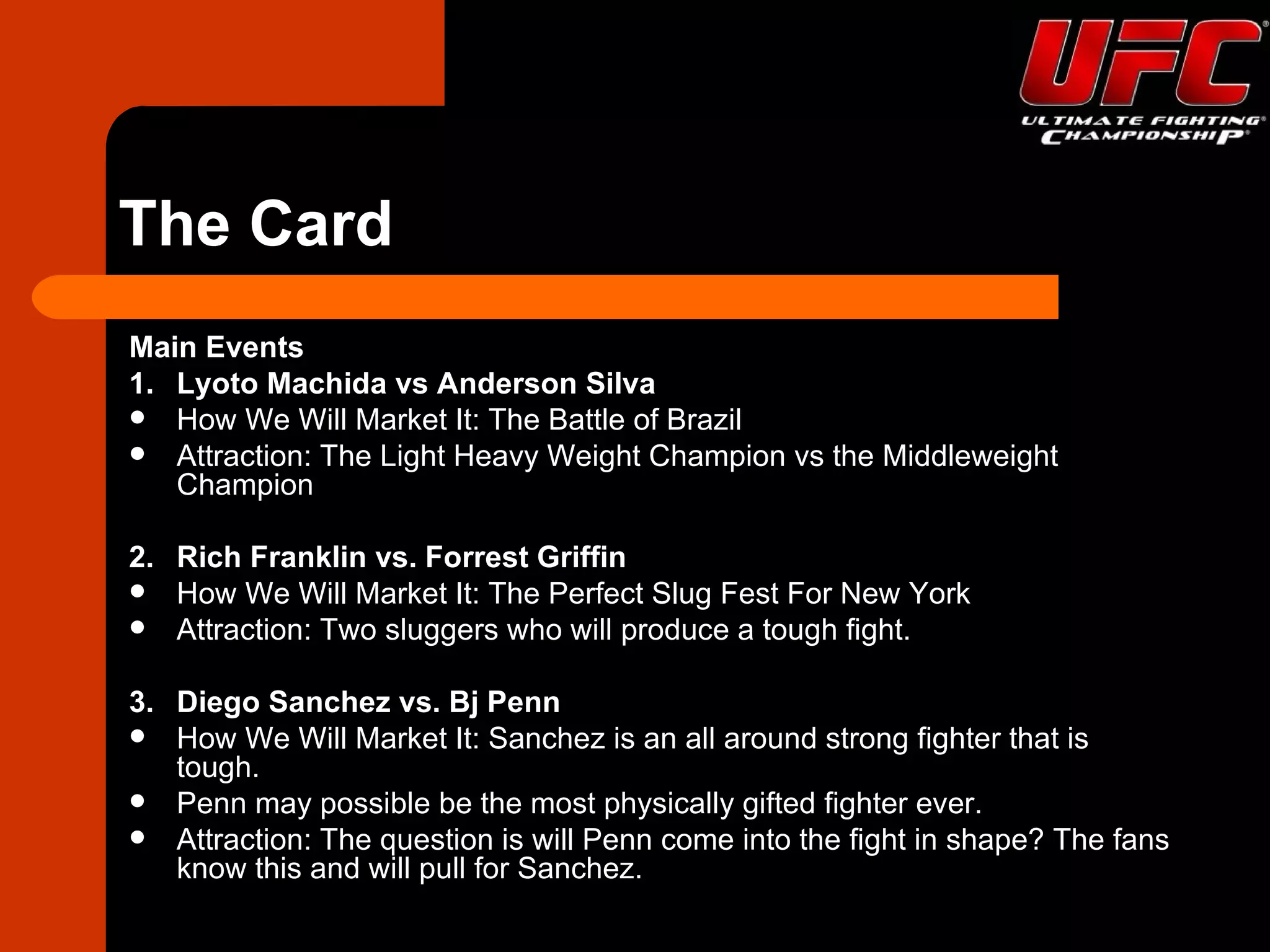 Ufc at yankee stadium | PPT