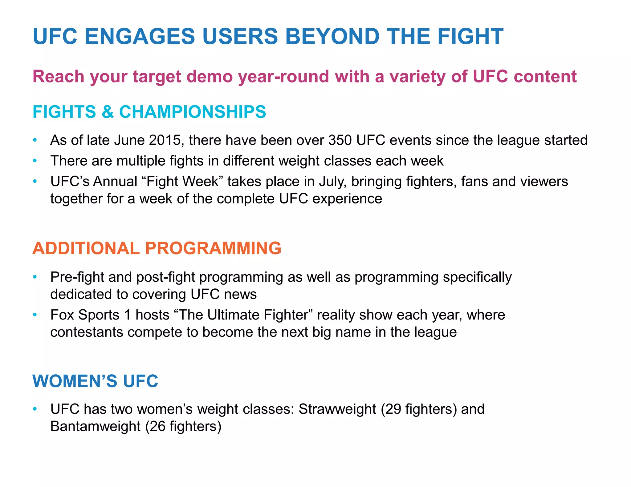 Advertising in the UFC | PPT