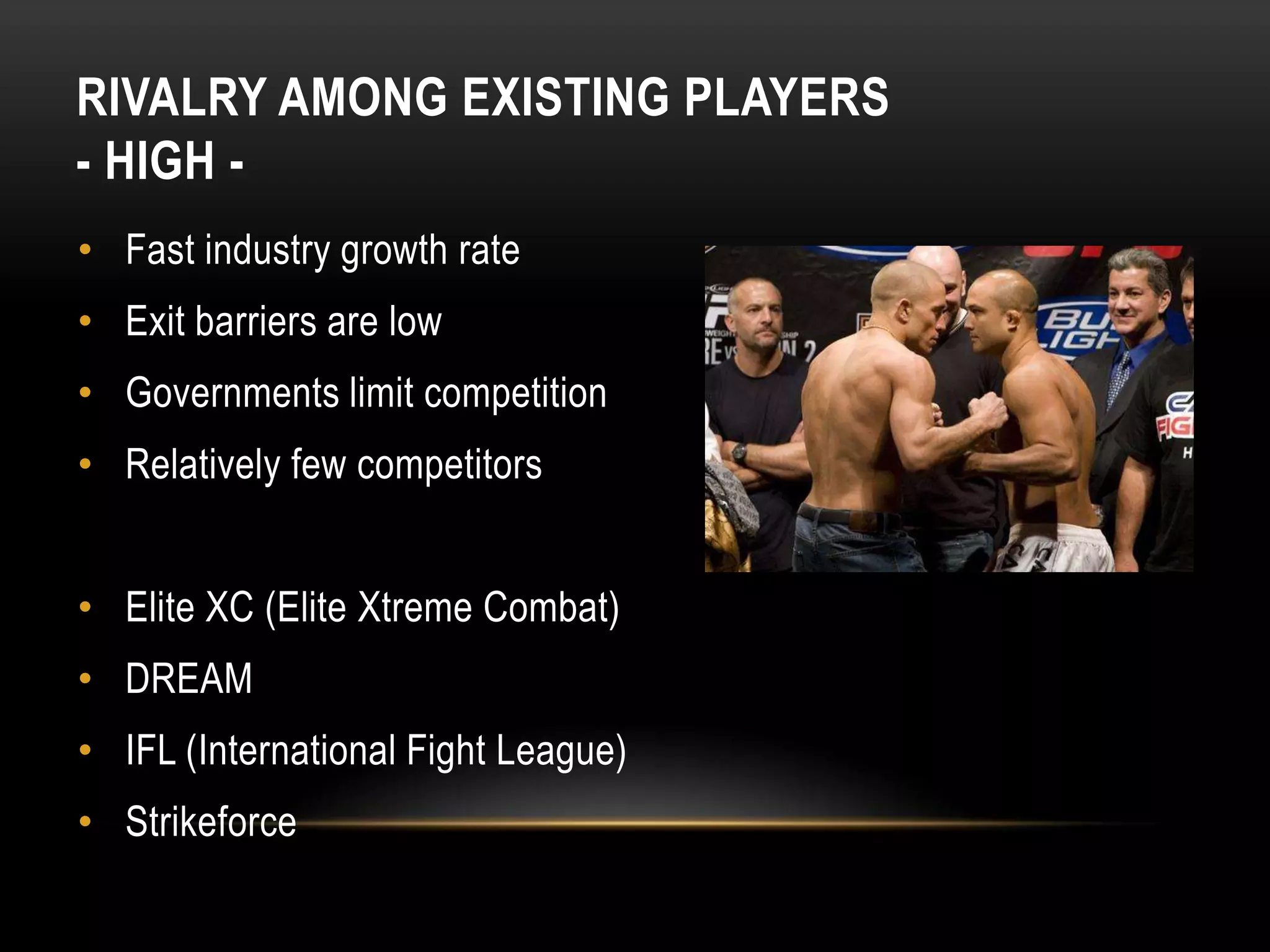 UFC - ultimate fighting championship | PPTX