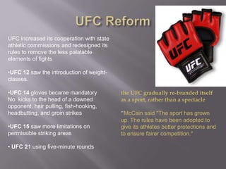 Ufc (ultimate fighting championship) | PPTX