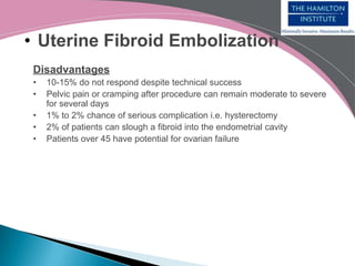 Uterine Fibroid Embolization | PPTX