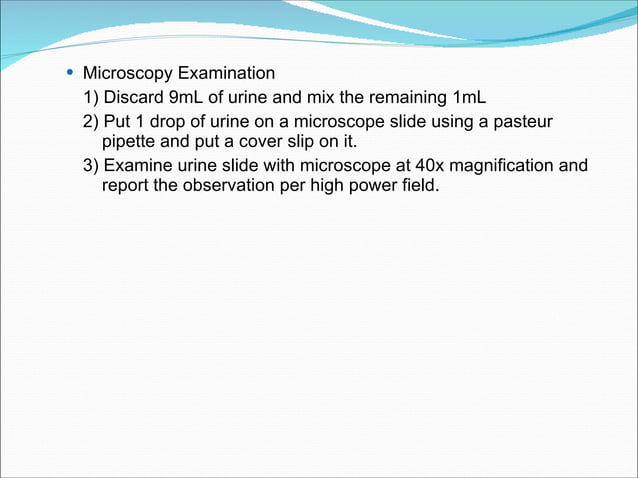 Urine FEME | PPT
