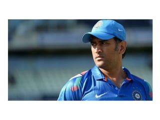 Uflex md | Dhoni CEO For A Day | PPTX | Cricket | Sports