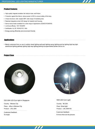 LED UFO LIGHT CATALOG | PDF