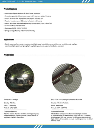 LED UFO LIGHT CATALOG | PDF