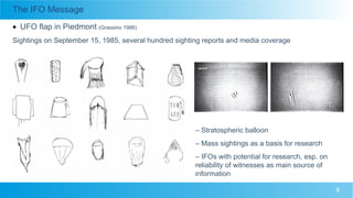 Reliability and Significance of UFO Drawings | PPT