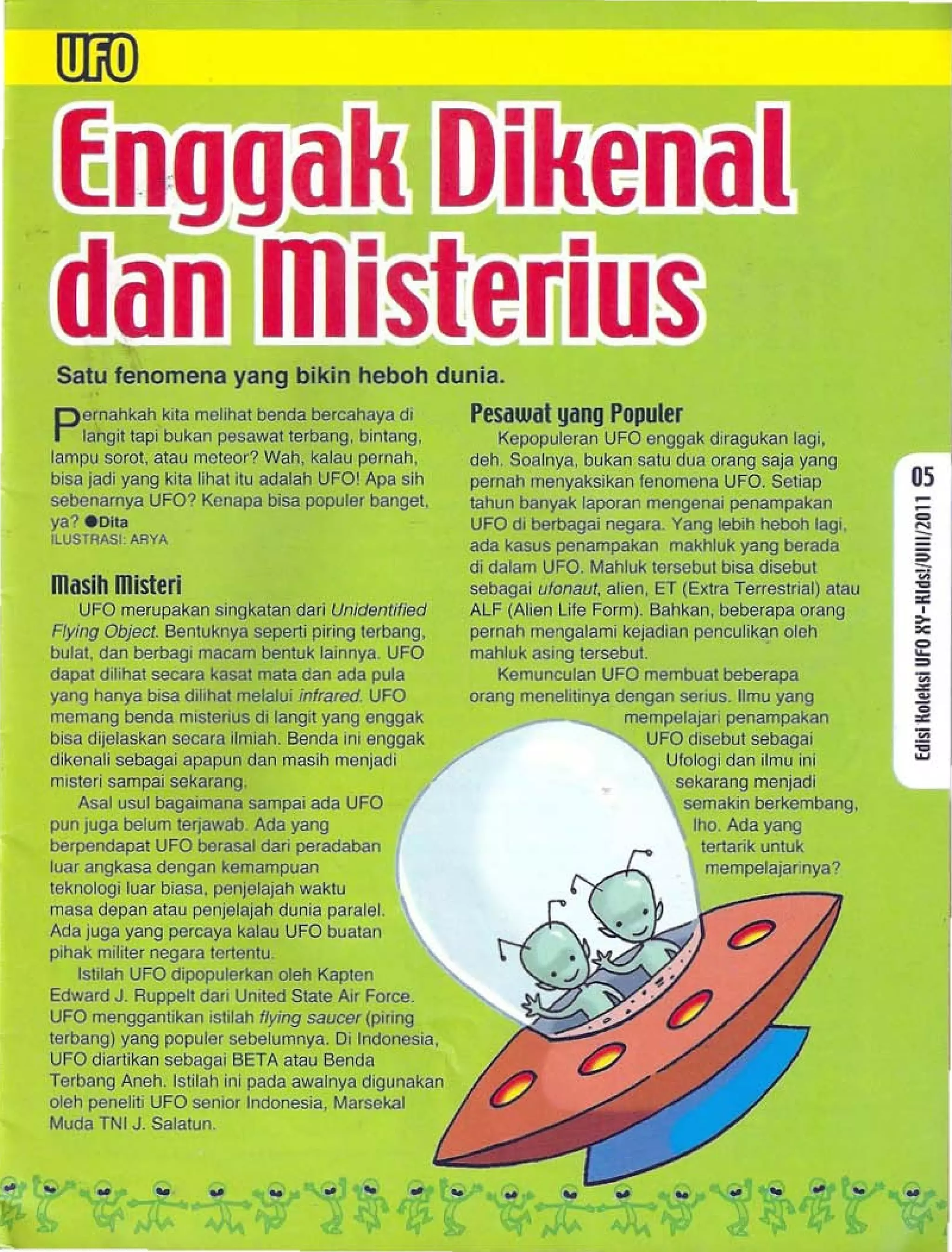 UFO - Edisi koleksi XY Kids! | PDF