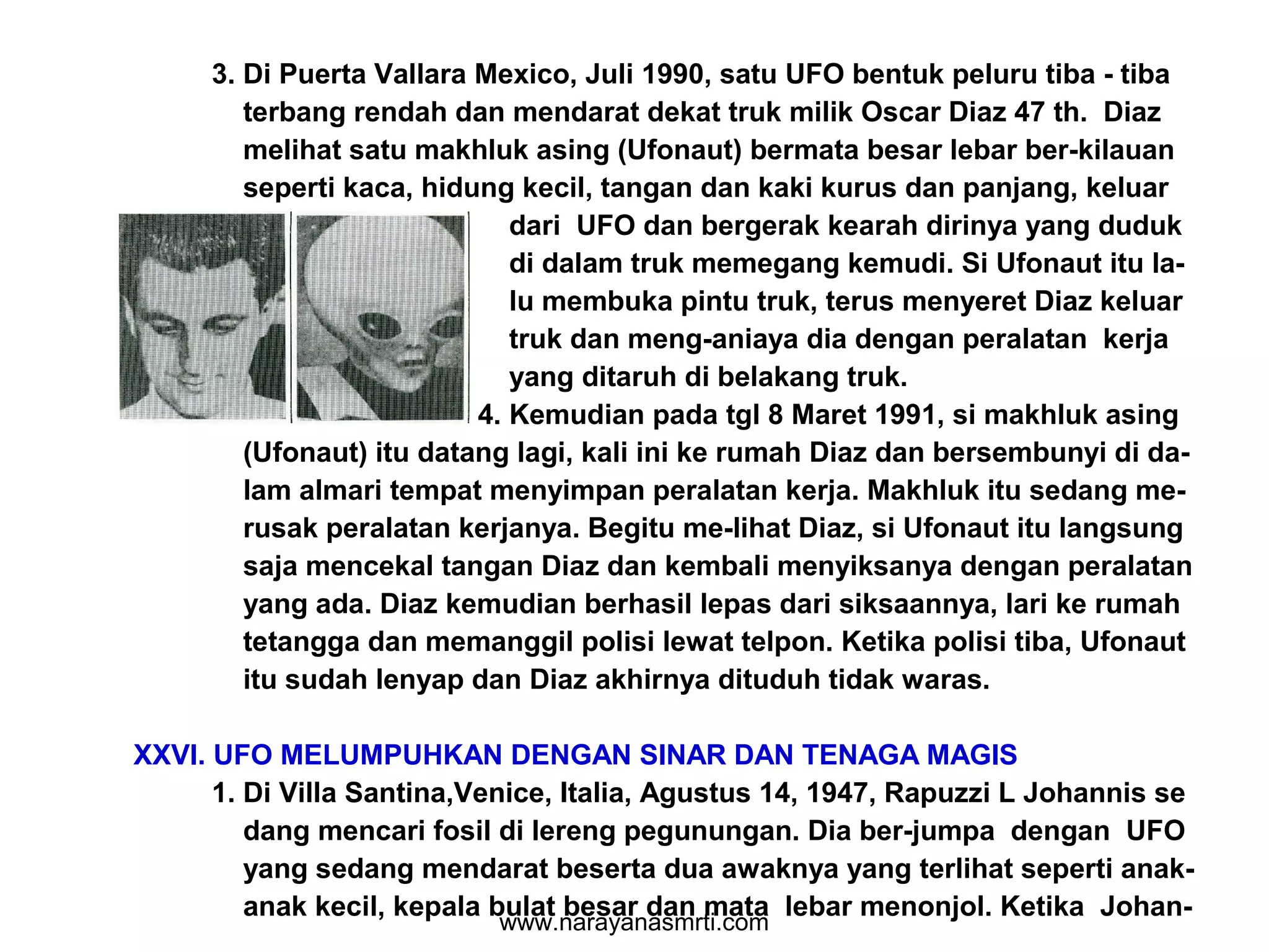 Ufo dan pengetahuan veda | PPT