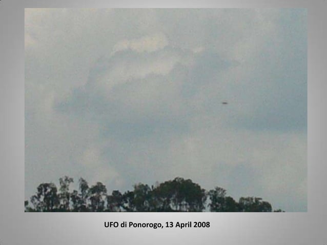 UFO dan Teori Kehidupan di Luar Angkasa | PPTX