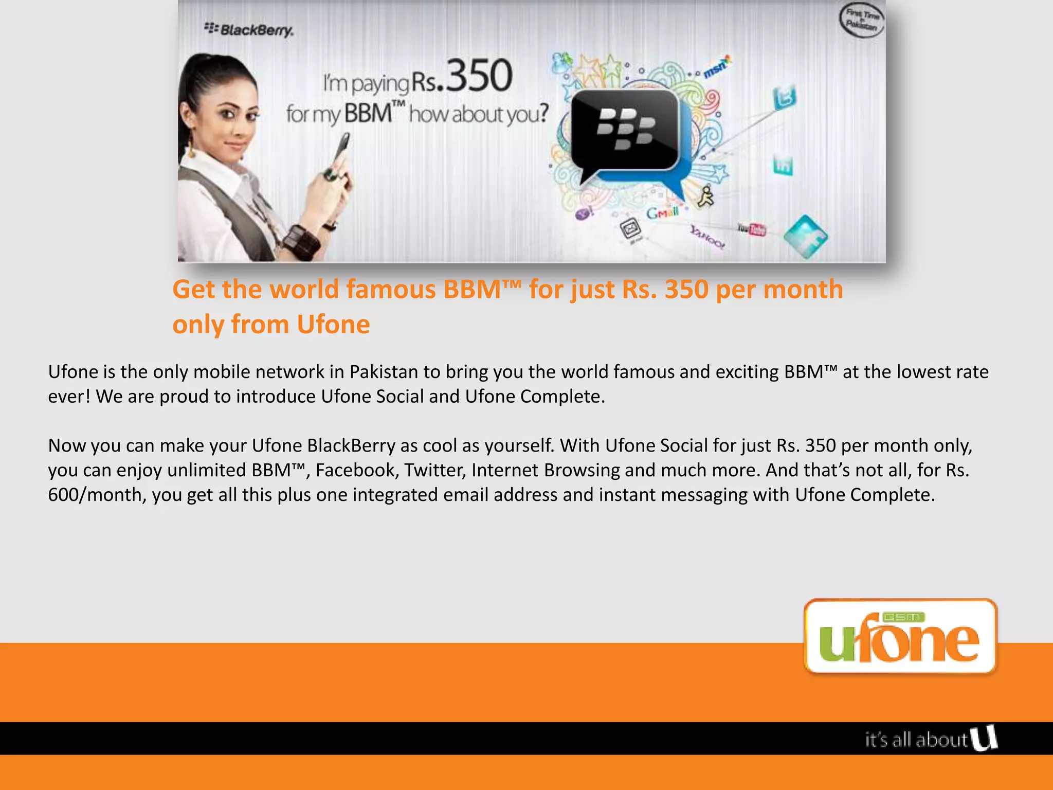 Ufone Postpay | PPTX