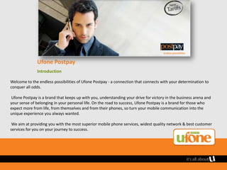 Ufone Postpay | PPT