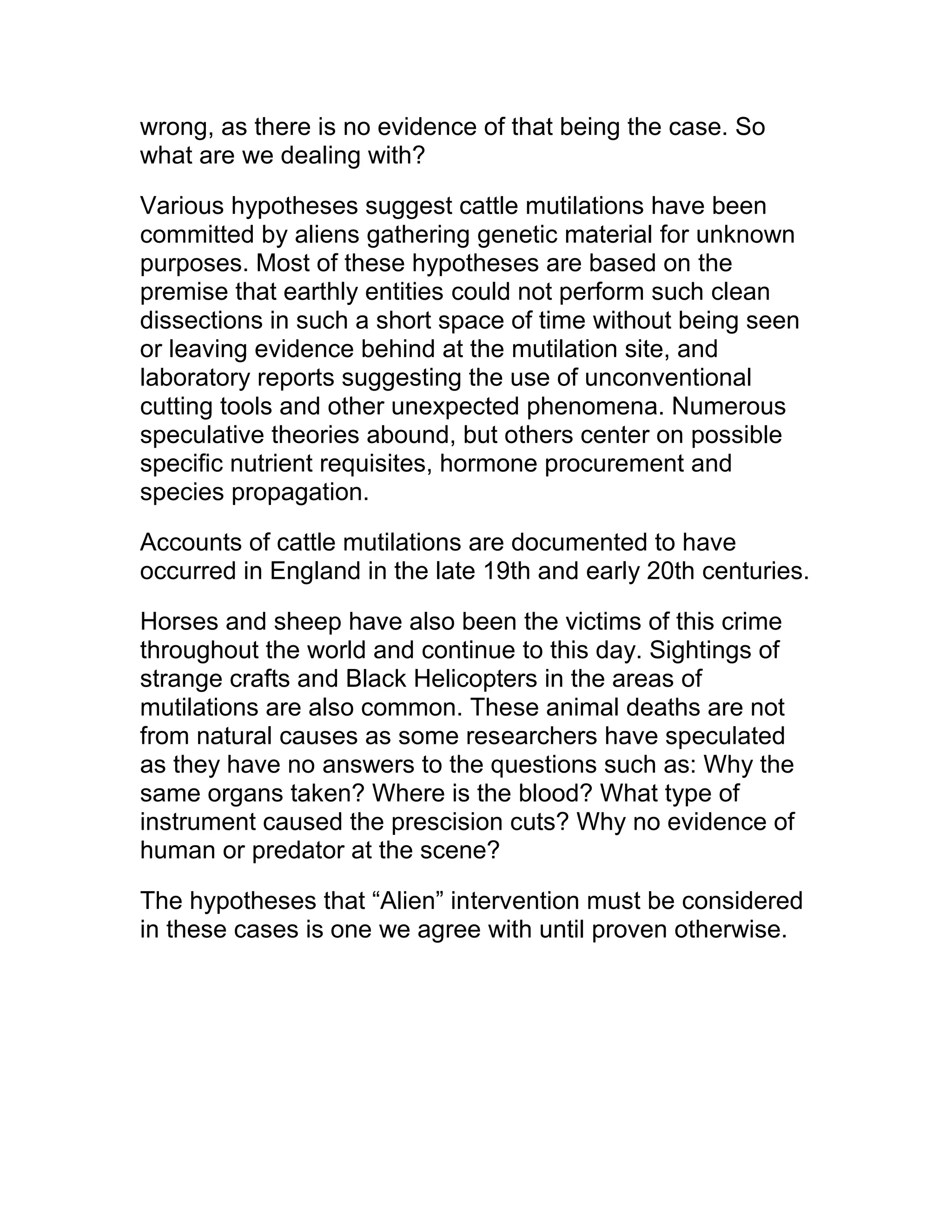 Uforcop case report_cattle_m_utilations | PDF