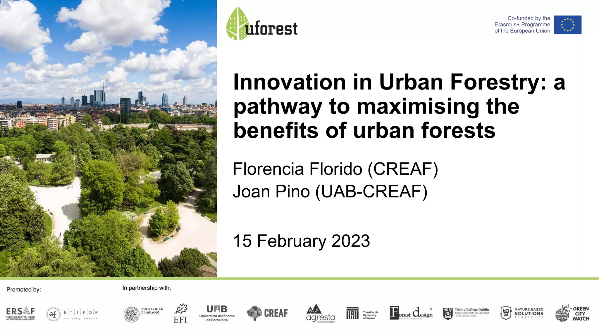Innovation in urban forestry: a pathway to maximising the benefits of urban forests | PDF ...