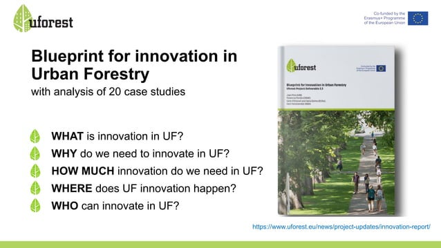 Innovation in urban forestry: a pathway to maximising the benefits of ...