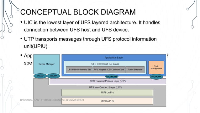 Universal Flash Storage | PPTX